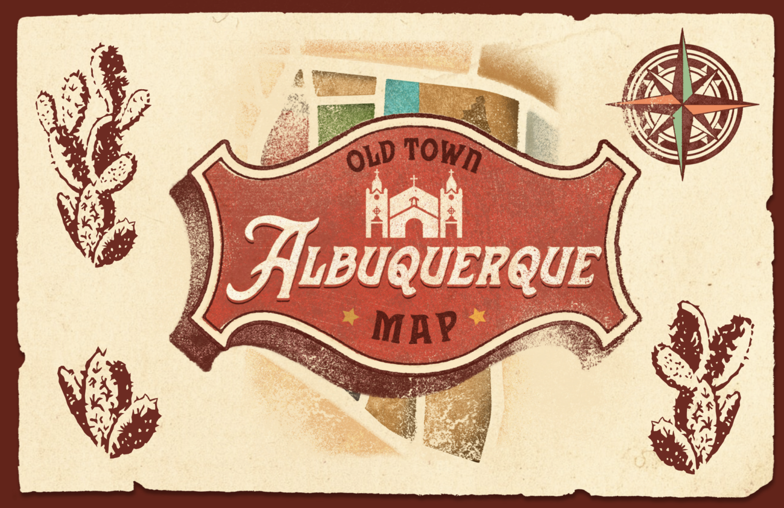 Old Town Map – A better map of Old Town Albuquerque